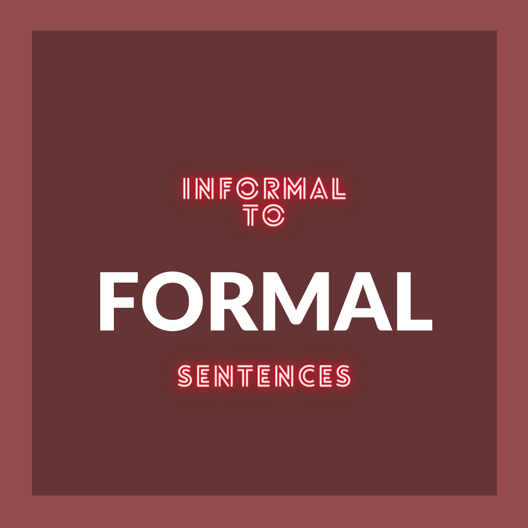 Formal Words – Sentence Construction (Download) – THE WORDS ACADEMY
